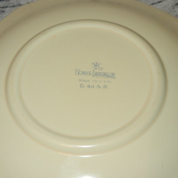 Homer Laughlin | Dining | 94s Homer Laughlin Mexicana 2 Saucers Rare ...